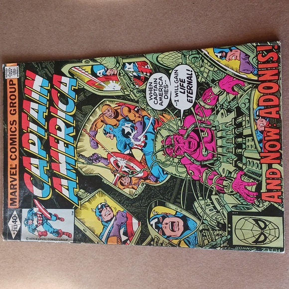 Marvel Comics | Toys | Vintage Captain America Comic Book | Poshmark